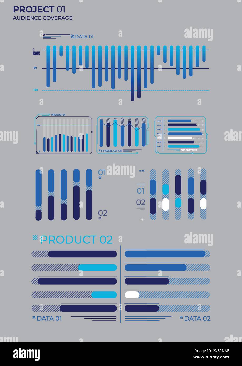 Design business elements charts in color. Finance Charts Stock Vector ...