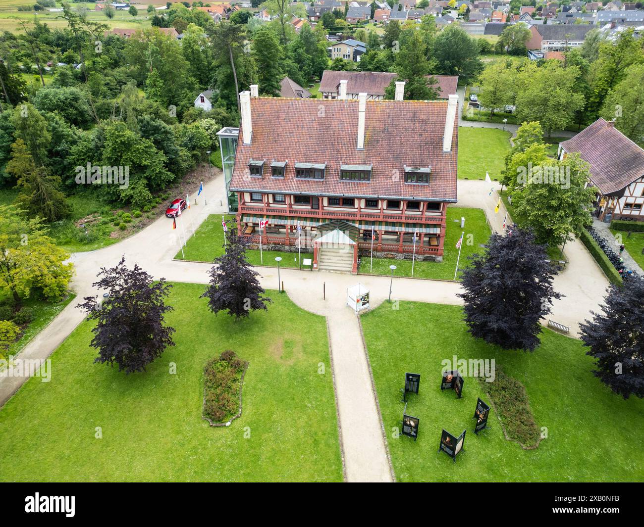 Memorial Museum Passchendaele 1917, Zonnebeke, Belgium Stock Photo - Alamy