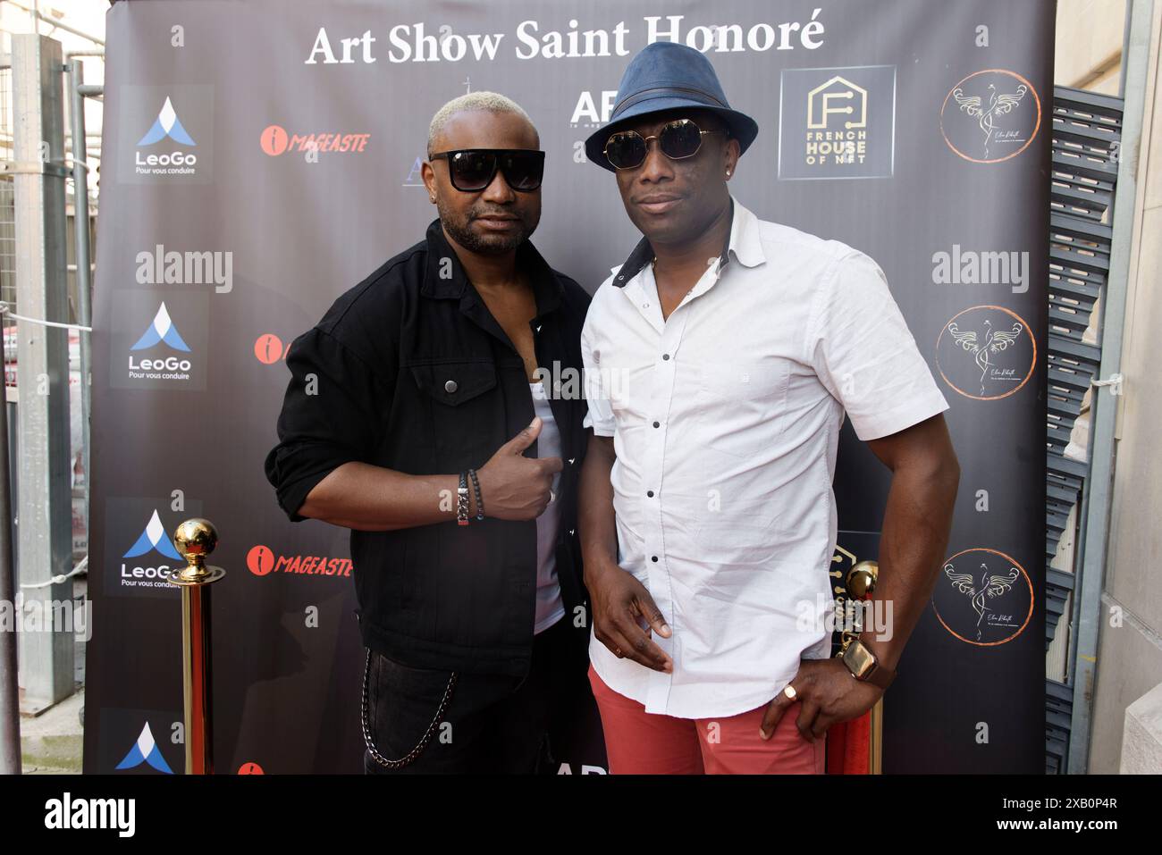 Paris, France. 9th June, 2024. Papa London and Epsi Lawn attend the ...