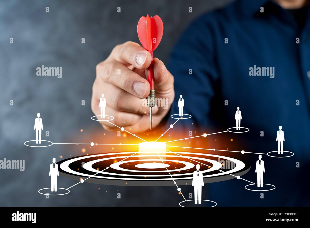 Wisdom hologram businessman concept hi-res stock photography and images ...