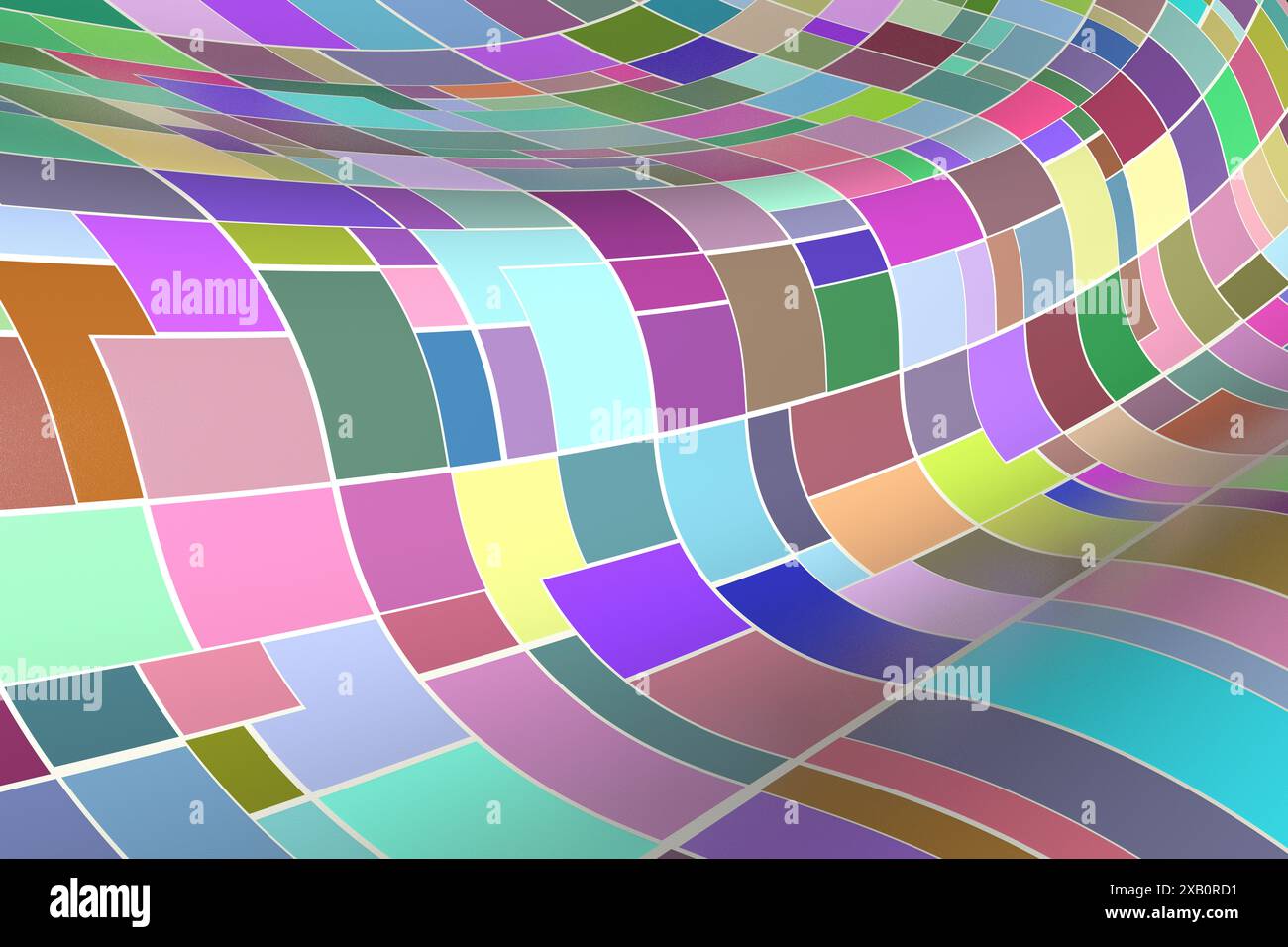 Colorful wave pattern Stock Photo - Alamy