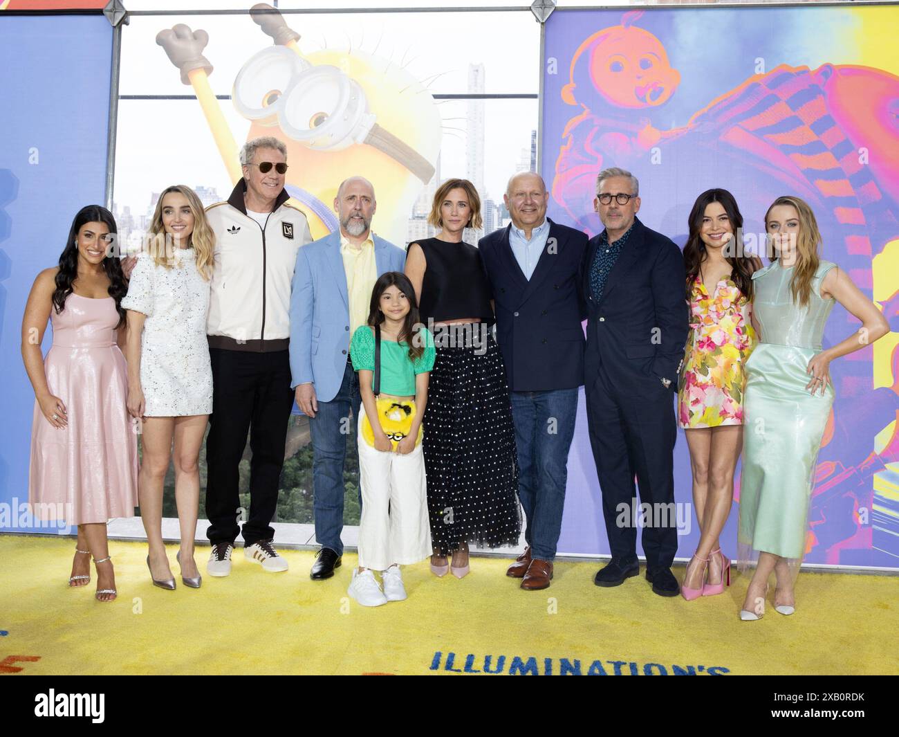 Ny. 09th June, 2024. Dana Gaier, Chloe Fineman, Will Ferrell, Chris ...