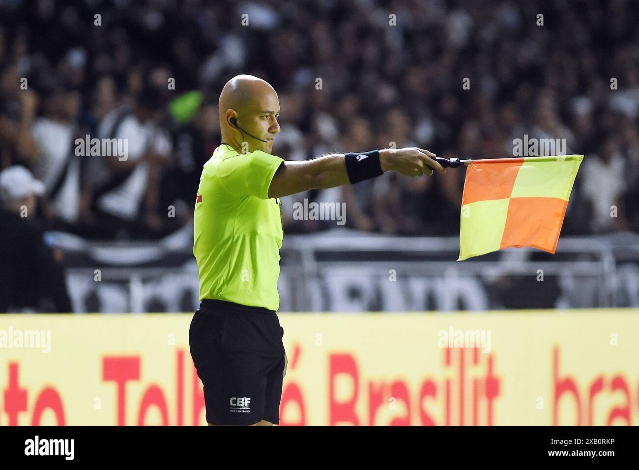 Rio de Janeiro, Brazil, May 21, 2024. Assistant referee Felipe Alan ...