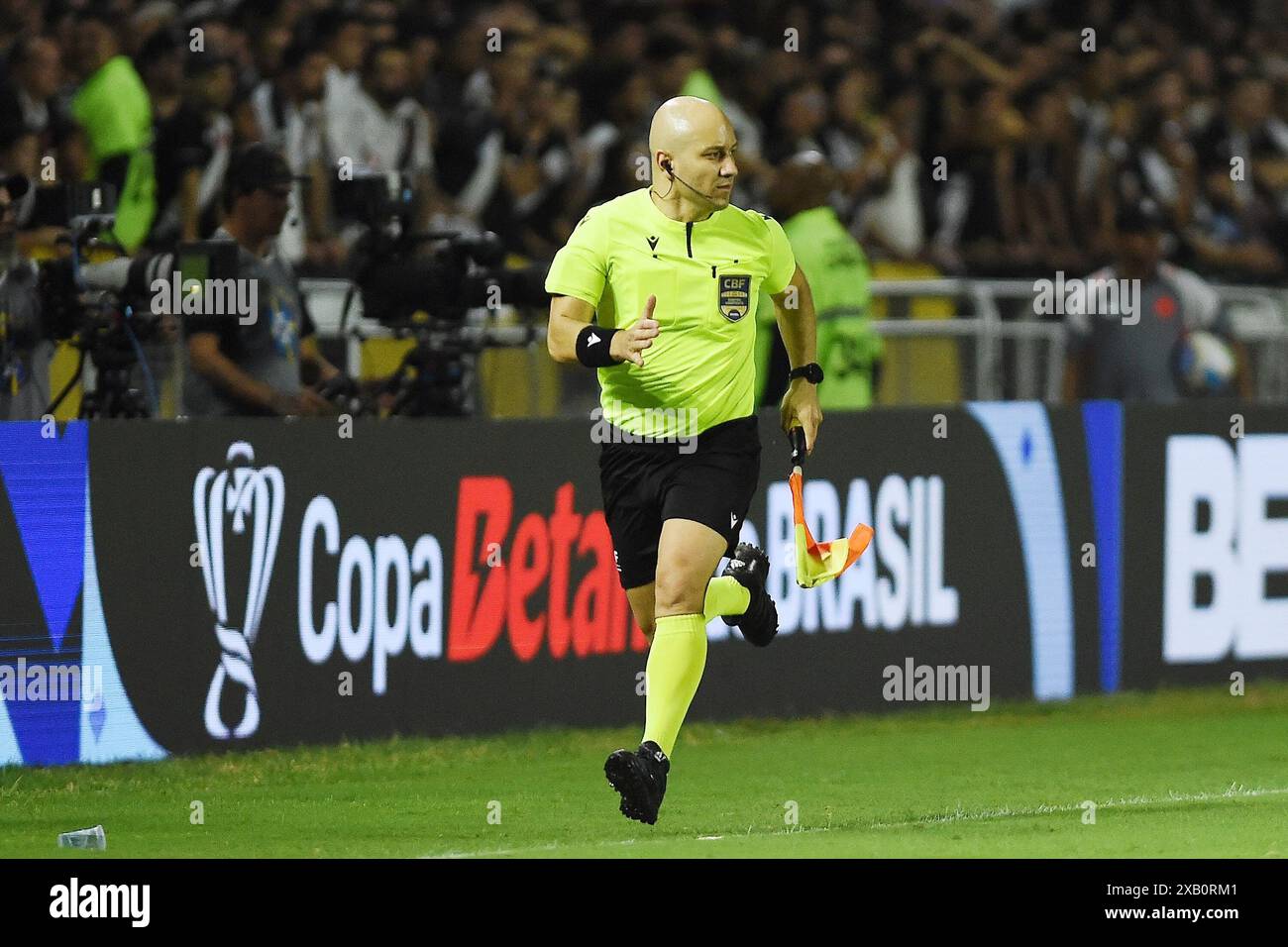 Rio de Janeiro, Brazil, May 21, 2024. Assistant referee Felipe Alan ...