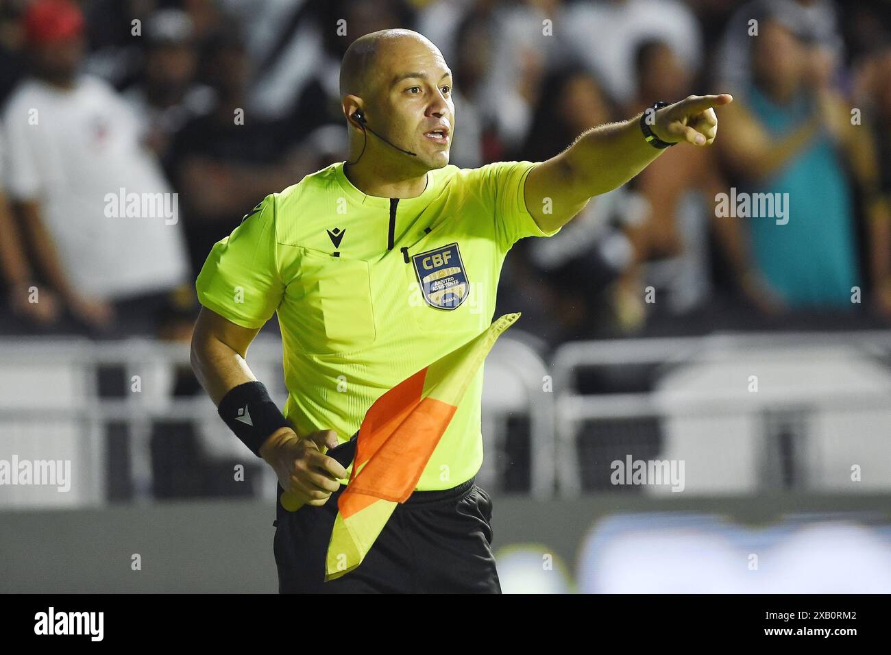 Rio de Janeiro, Brazil, May 21, 2024. Assistant referee Felipe Alan ...
