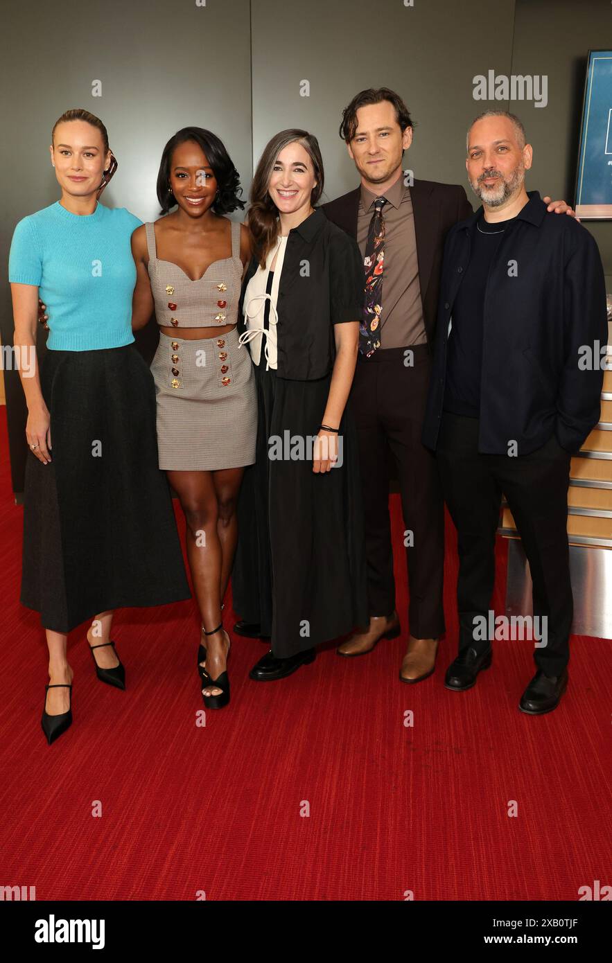 North Hollywood, Ca. 9th June, 2024. Brie Larson, Aja Naomi King, Sarah ...