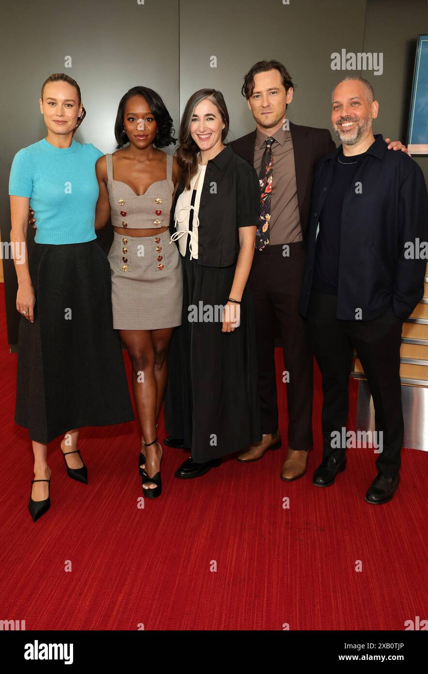 North Hollywood, Ca. 9th June, 2024. Brie Larson, Aja Naomi King, Sarah ...