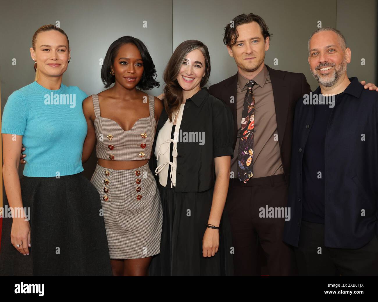North Hollywood, Ca. 9th June, 2024. Brie Larson, Aja Naomi King, Sarah ...