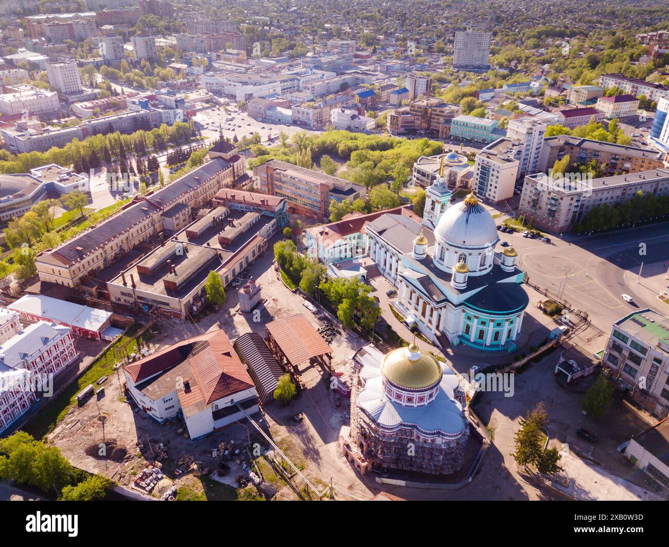 Aerial view of Kursk, Russia Stock Photo - Alamy