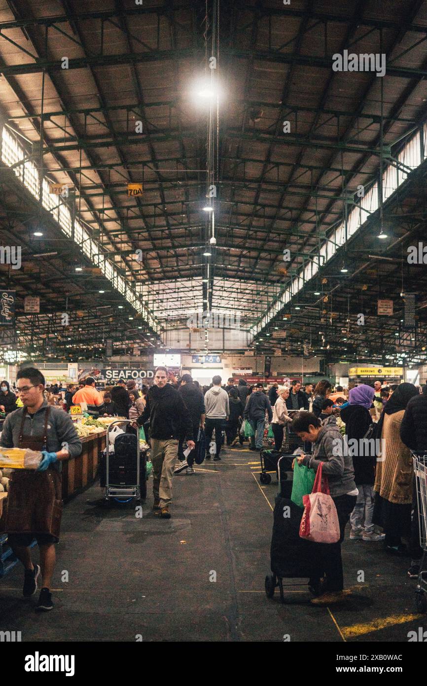 Flemington Markets Sydney Stock Photo - Alamy