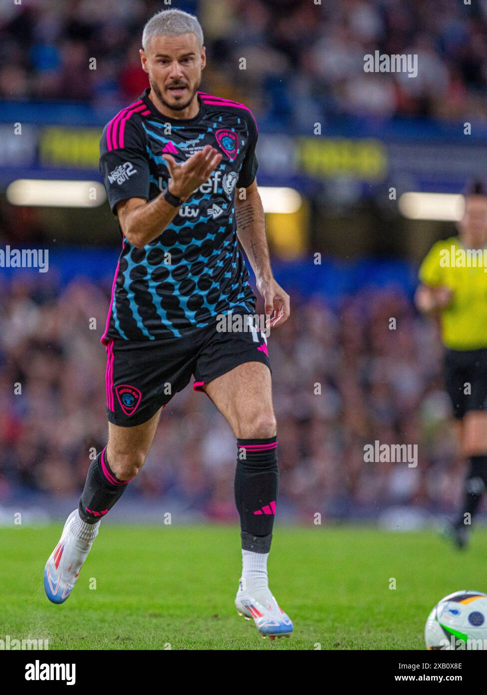 Stamford Bridge Stadium, UK. 9th June, 2024. Billy Wingrove during the ...