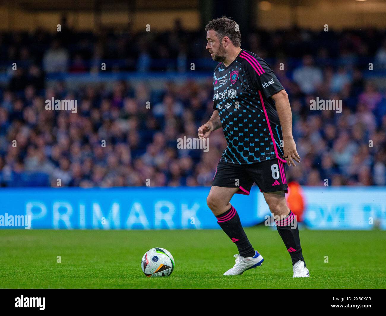 Stamford Bridge Stadium, England 9th June 2024: Jason Manford (Comedian ...