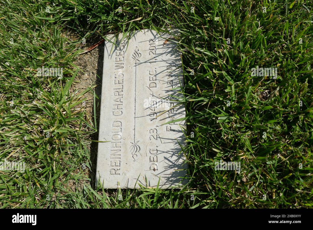 Los Angeles, California, USA 6th June 2024 Writer/Producer/Director Reinhold Weege Grave in ...