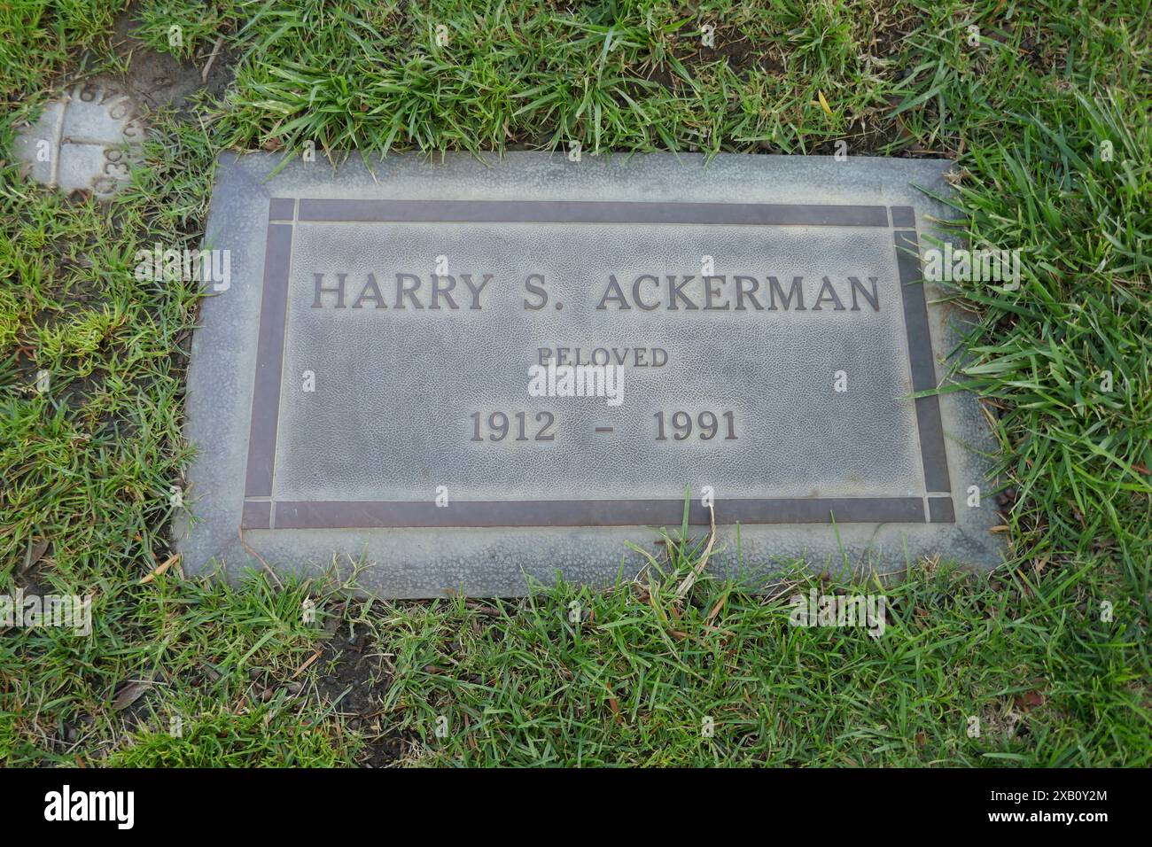 Los Angeles, California, USA 6th June 2024 Television Producer Harry Stephen Ackerman Grave in ...