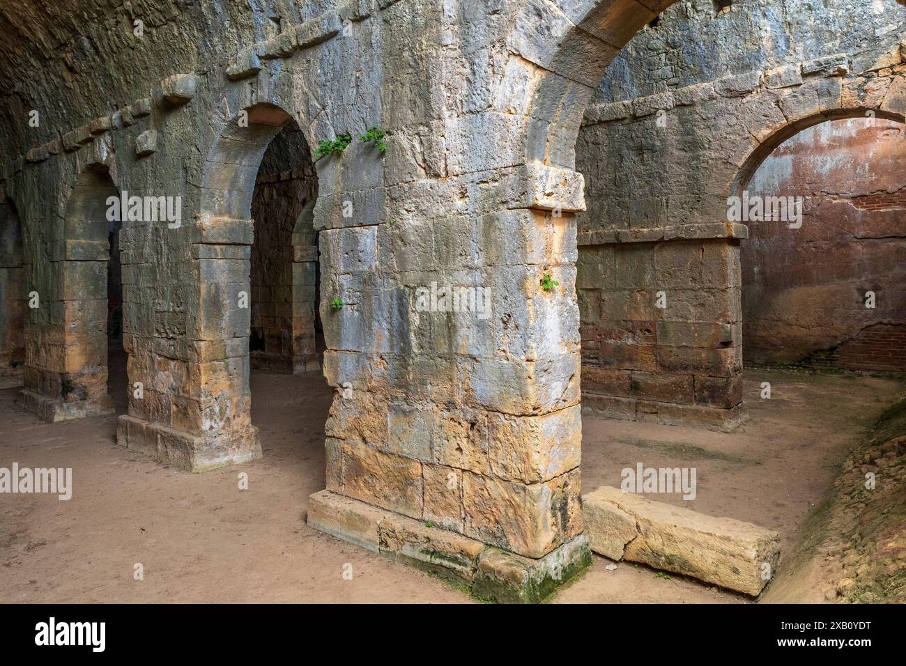 Europe, Greece, Crete, Chania, Aptera. Urban and political center of ...