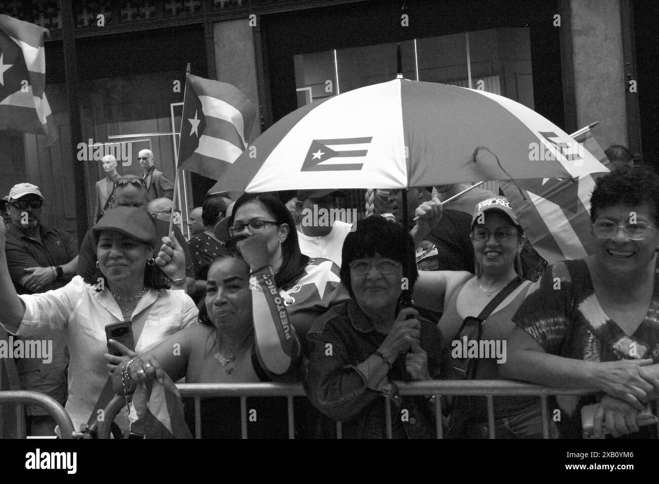 The puerto rican day Black and White Stock Photos & Images - Alamy