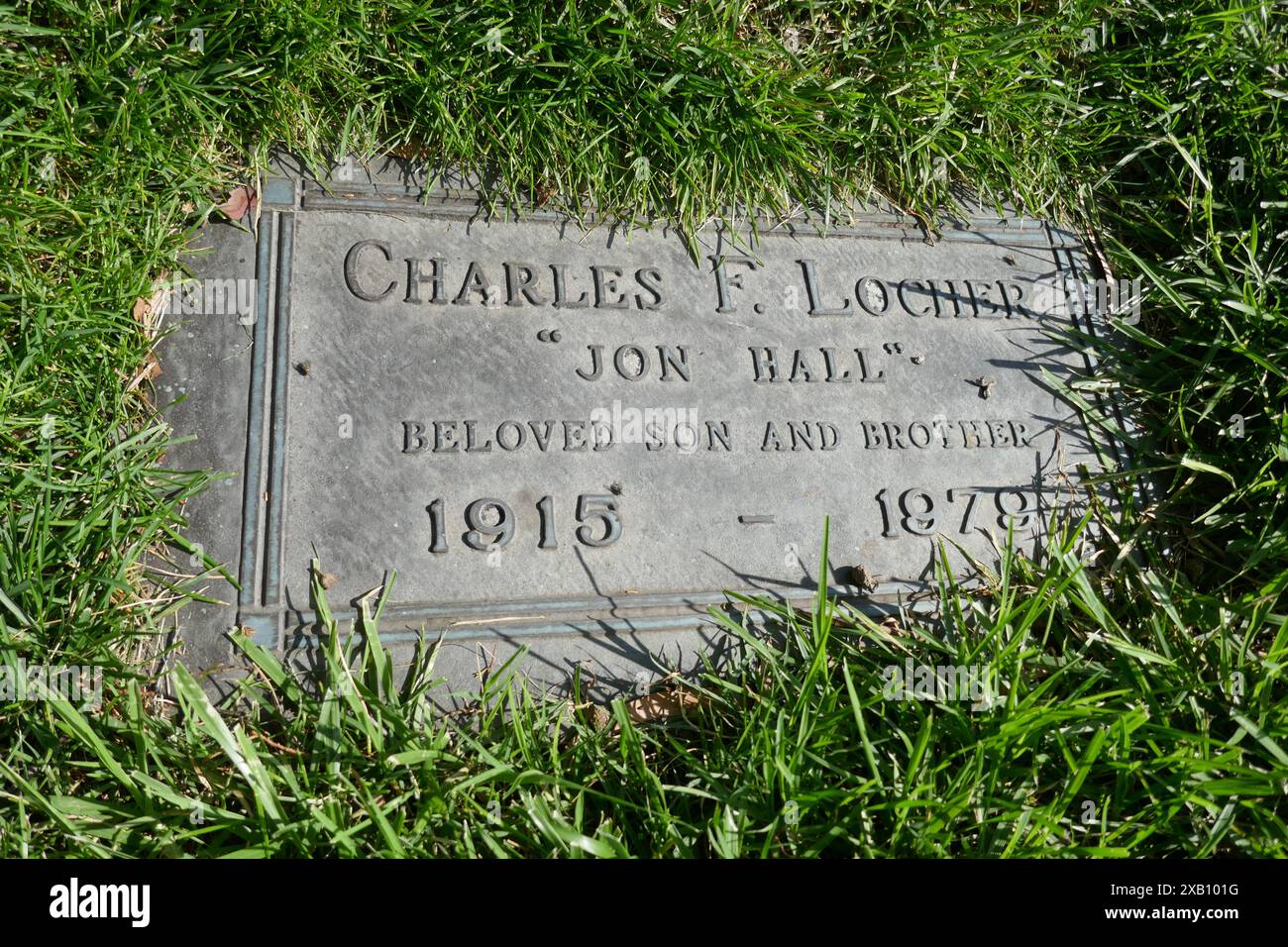 Los Angeles, California, USA 6th June 2024 Actor Jon Hall Grave, aka ...