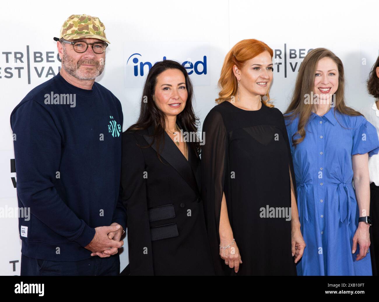 June 9, 2024, New York, New York, USA: Liev Schreiber, Laura Warner ...