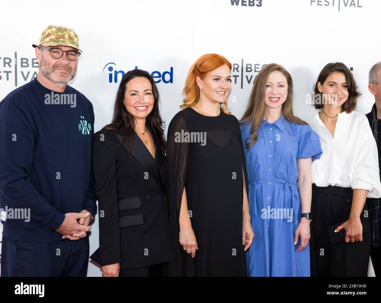 June 9, 2024, New York, New York, USA: Liev Schreiber, Laura Warner ...