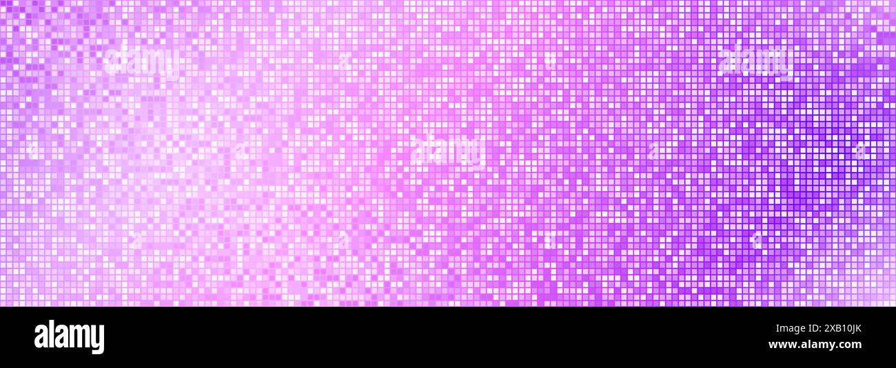 Pink purple disco party pattern background. Iridescent sequin mosaic ...