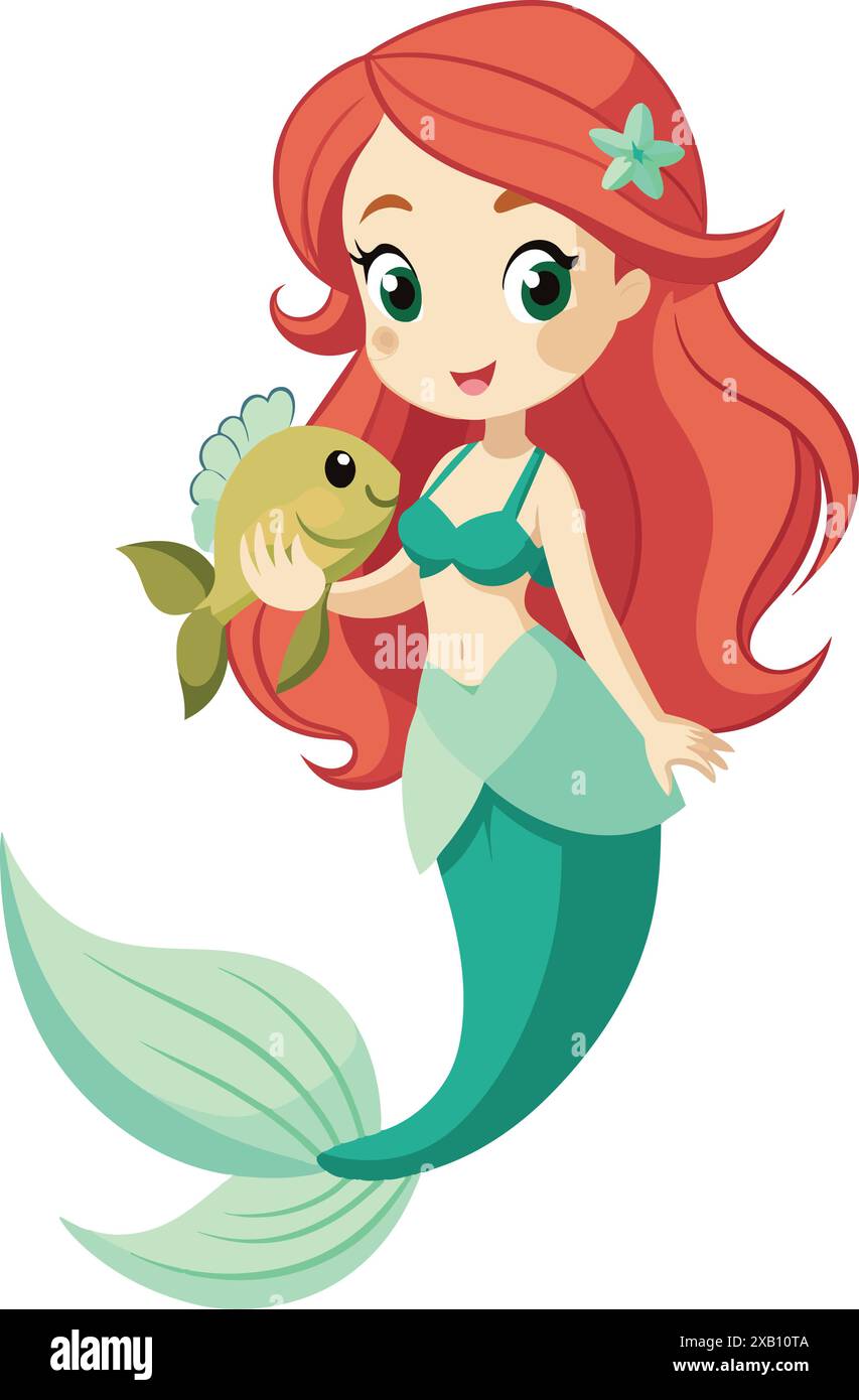 Mermaid drawing hi-res stock photography and images - Alamy