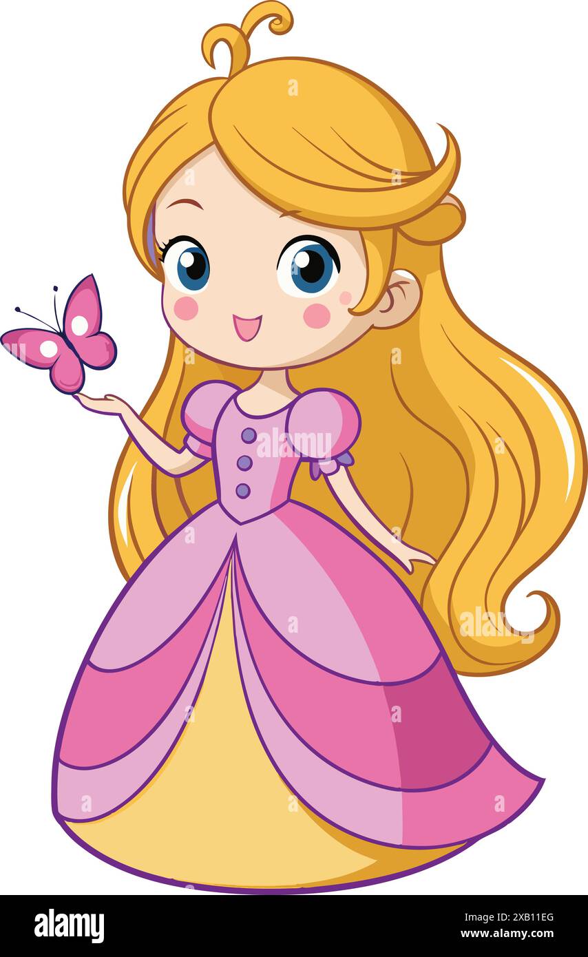 Princess inspired clothing Stock Vector Images - Alamy