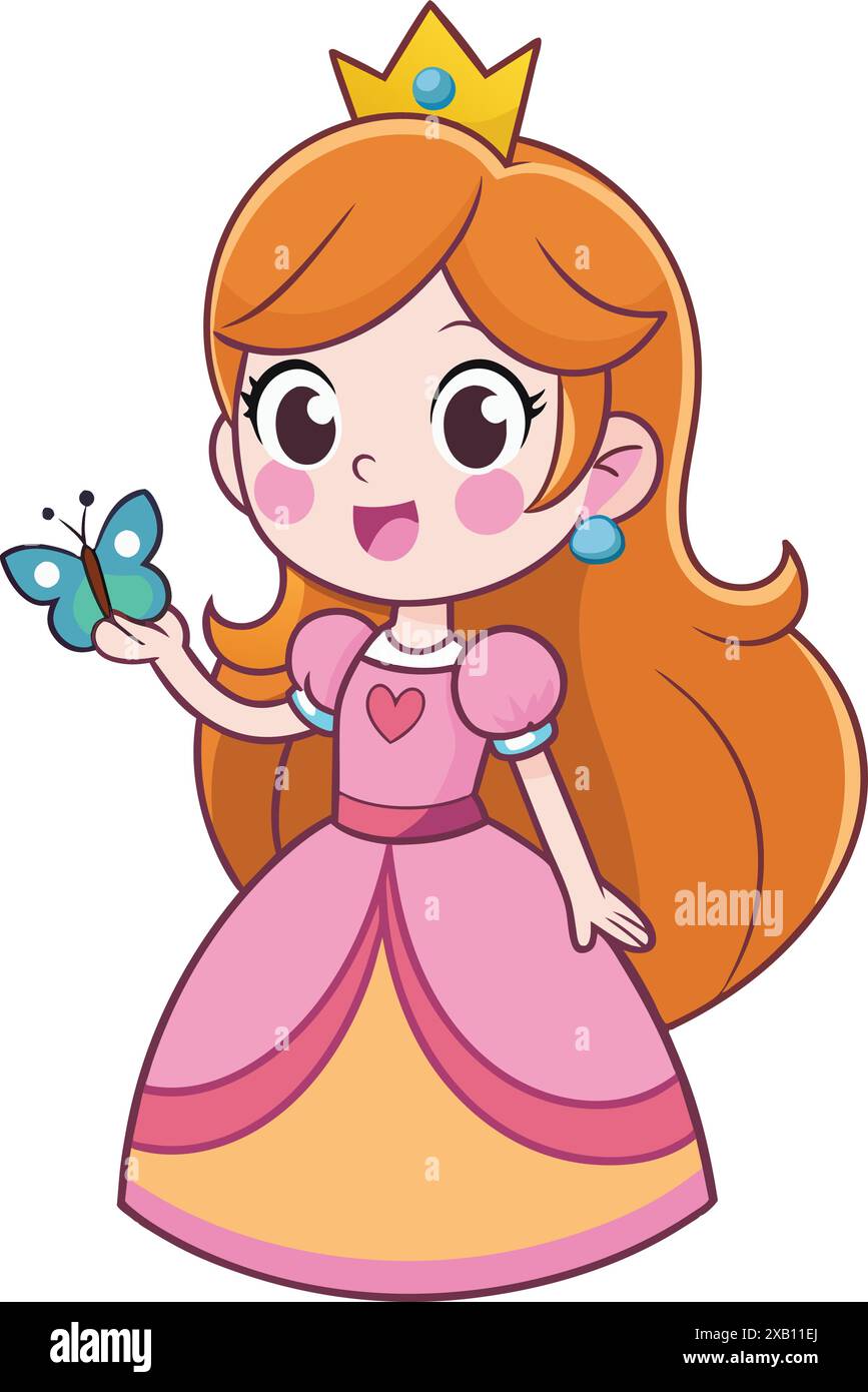 Princess inspired clothing Stock Vector Images - Alamy