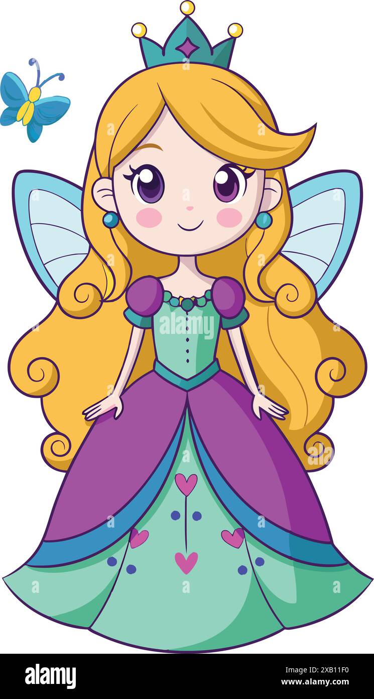 Princess inspired clothing Stock Vector Images - Alamy