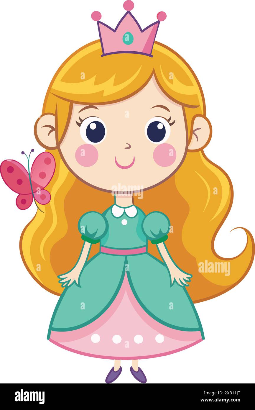 Princess inspired clothing Stock Vector Images - Alamy