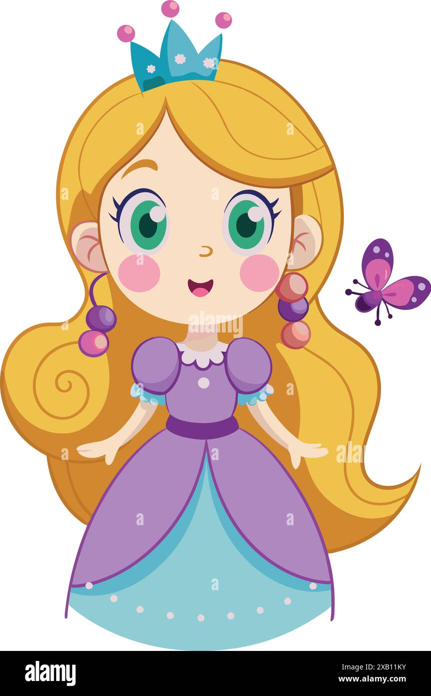 Princess inspired clothing Stock Vector Images - Alamy