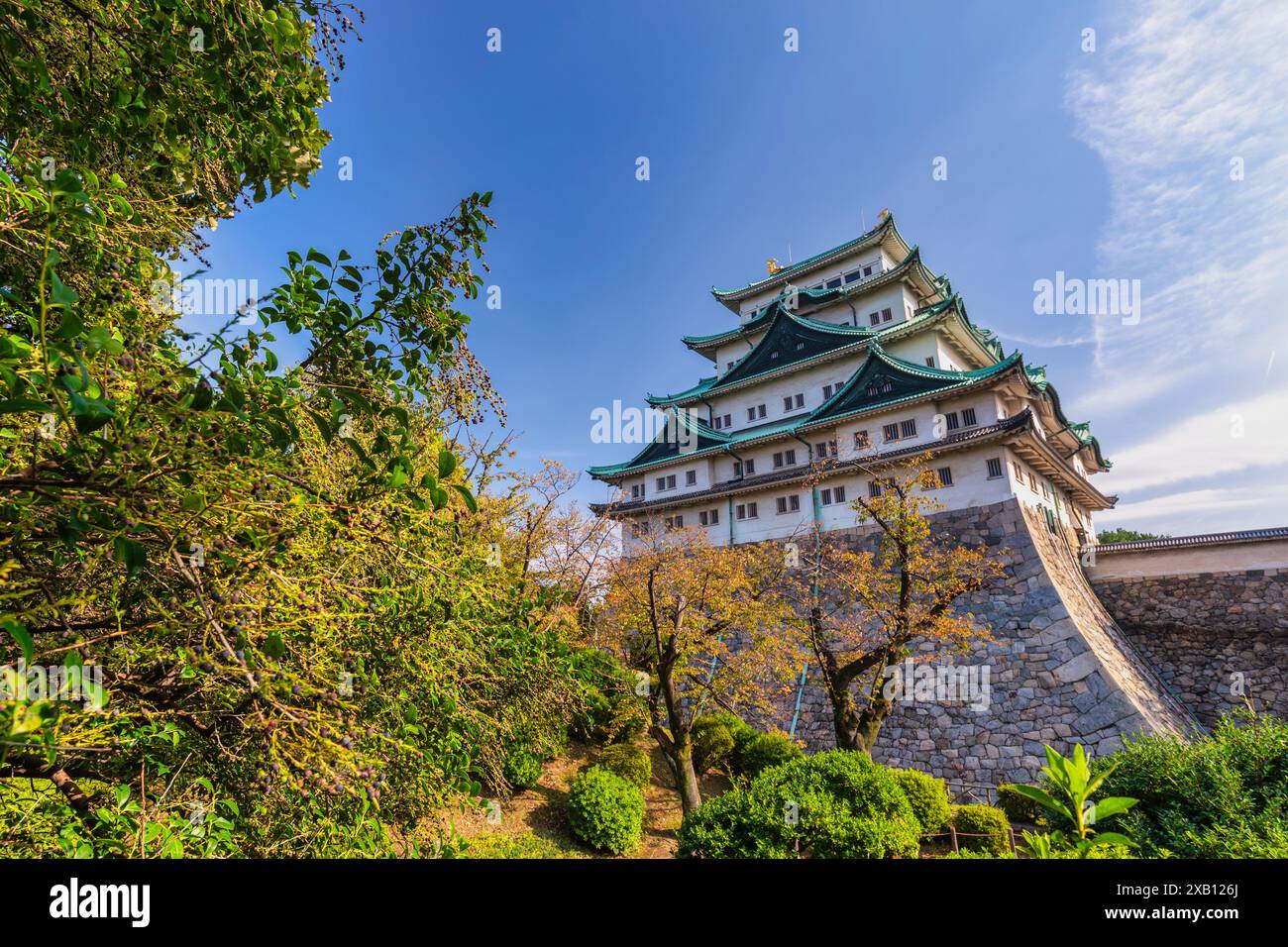 Nagoya Aichi Japan, autumn season at Nagoya Castle Stock Photo - Alamy