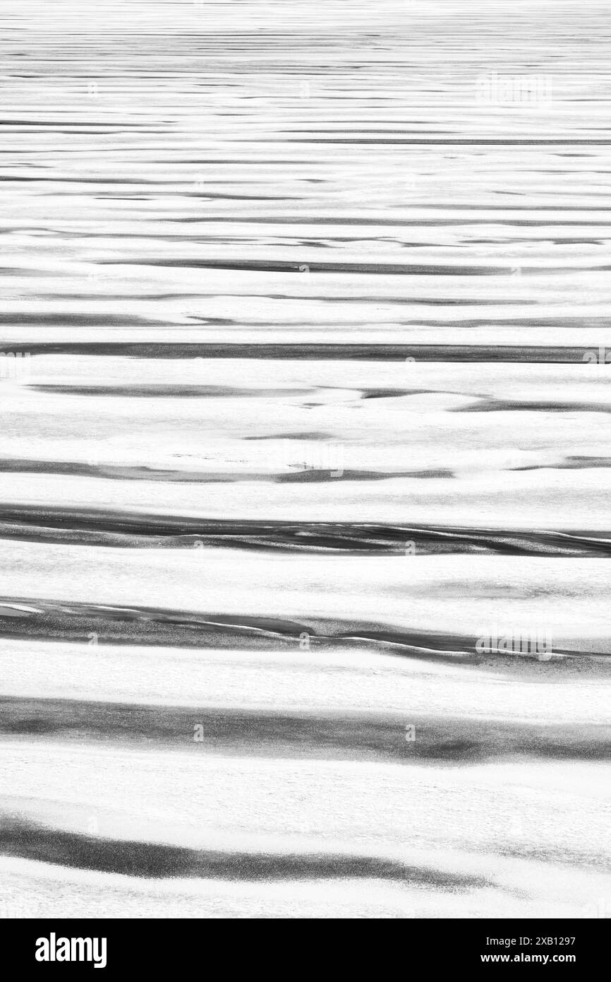 Close up ice formation Black and White Stock Photos & Images - Alamy