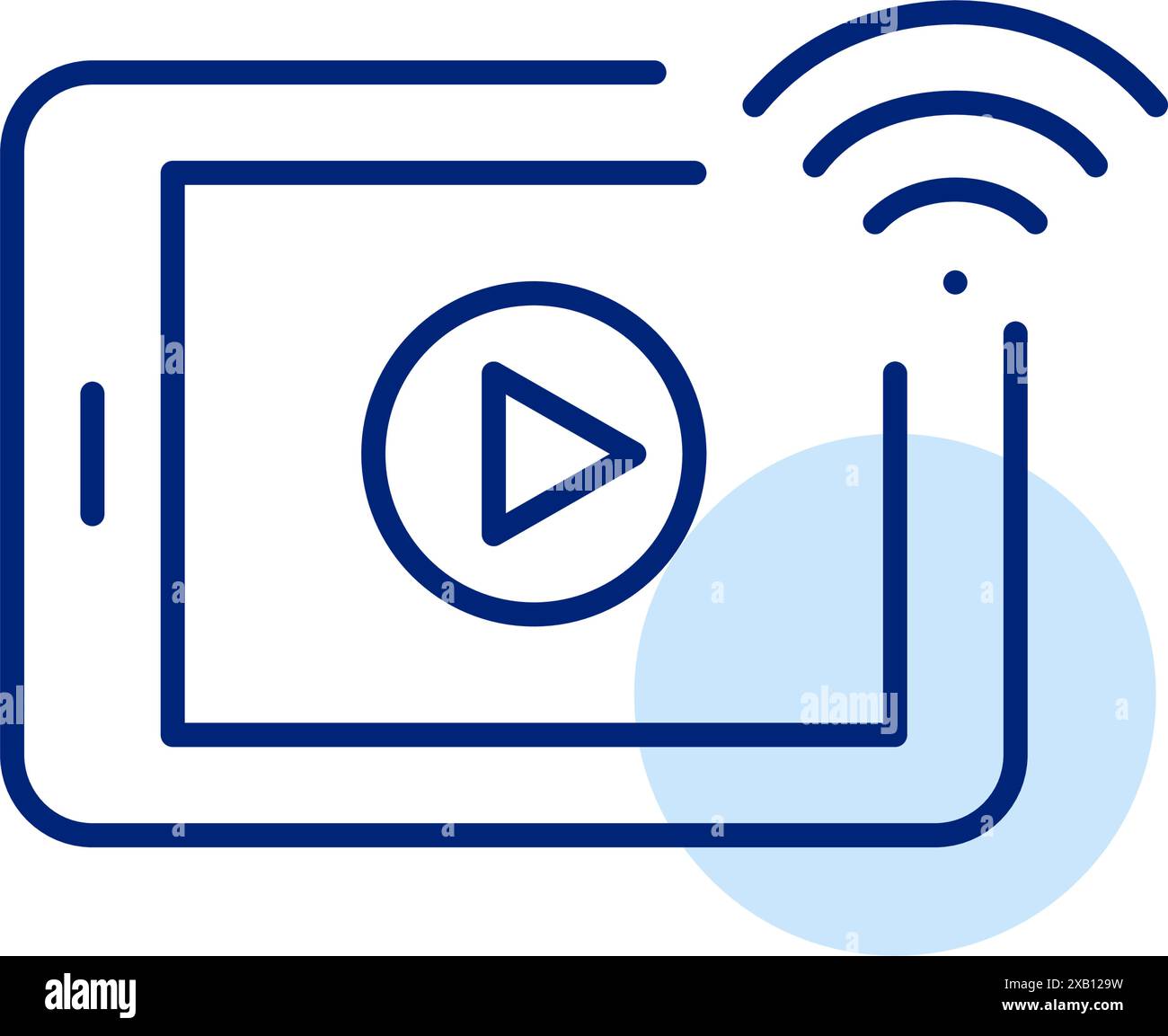 Wi fi player Stock Vector Images - Alamy