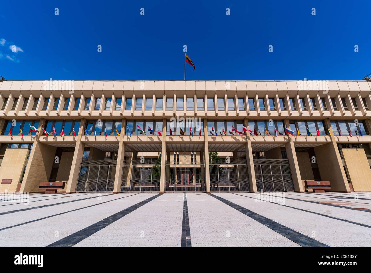 Seimas of the Republic of Lithuania in Vilnius Stock Photo - Alamy