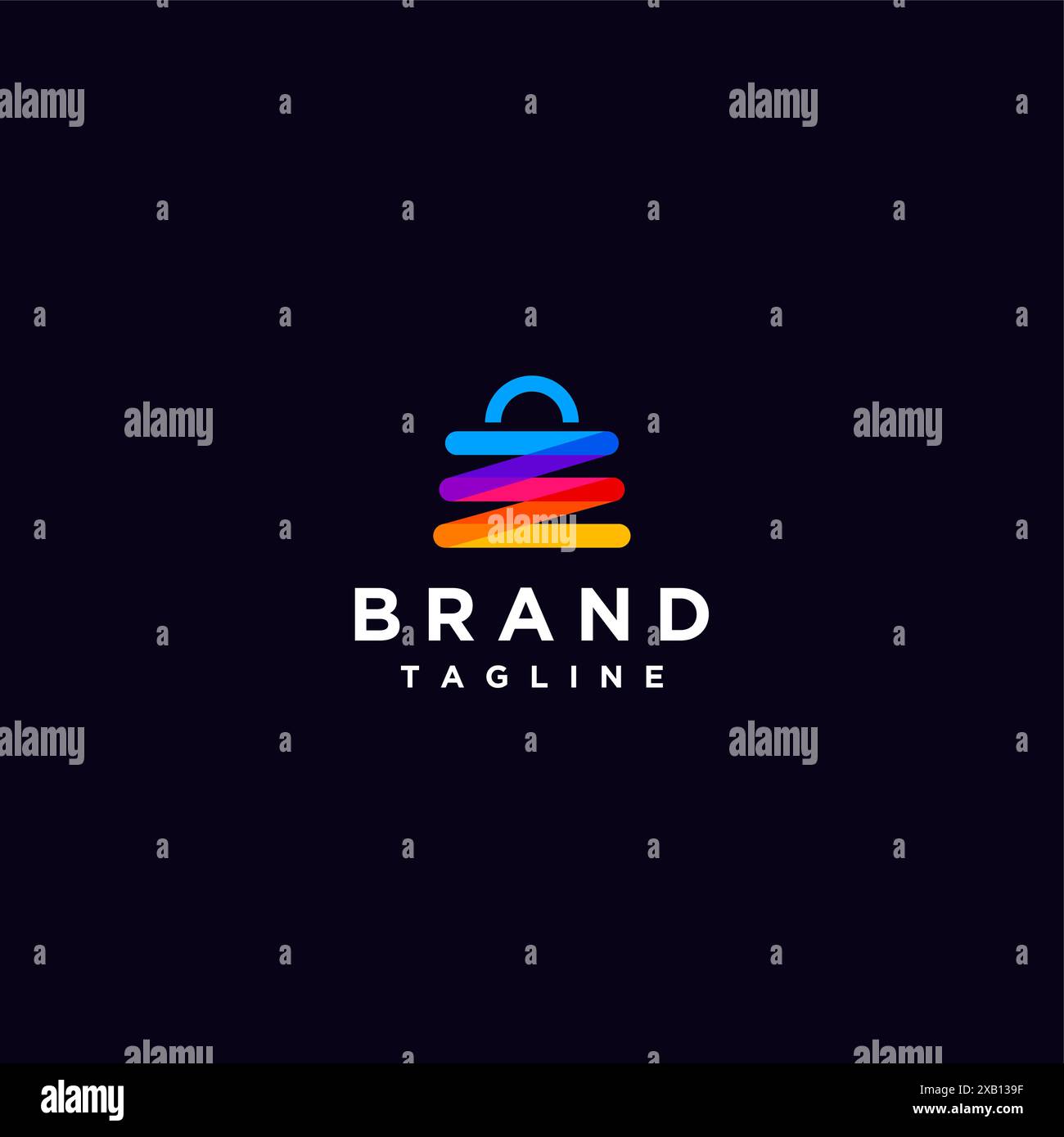 Zig zag logo Stock Vector Images - Alamy