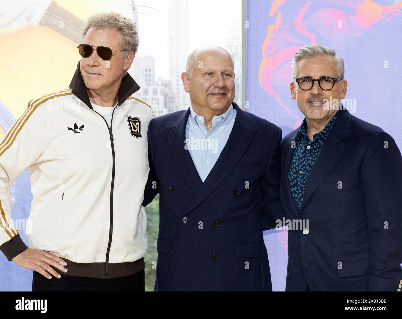 June 8, 2024, New York, New York, USA: Will Ferrell, Chris Meledandri ...
