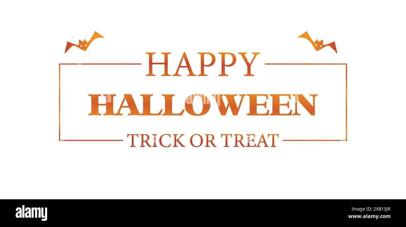 Spooky Stylish Text Halloween Illustration Design Stock Vector Image ...