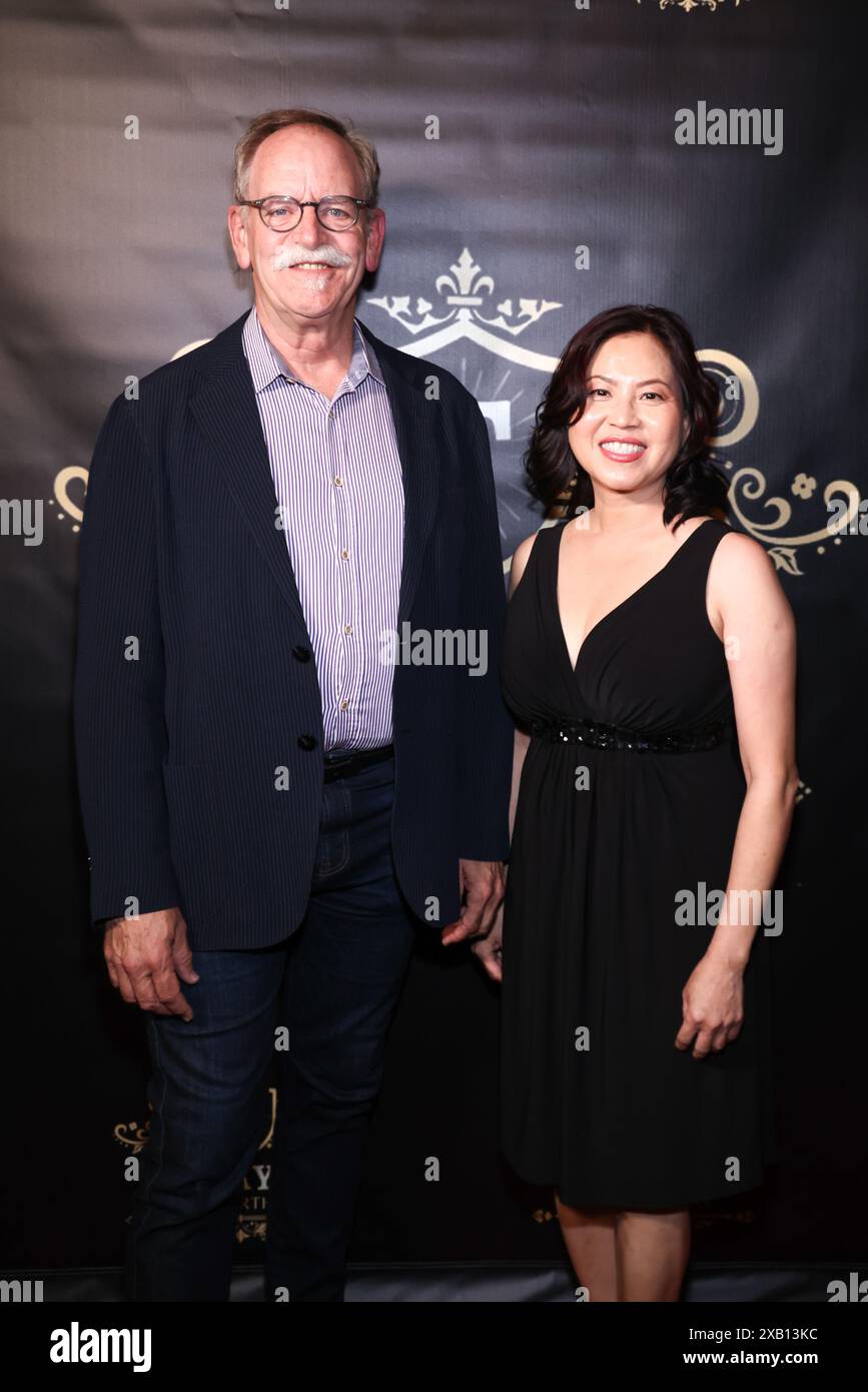 Los Angeles, California, USA. 7th June, 2024. Tom Mone and Sabrina Tham ...