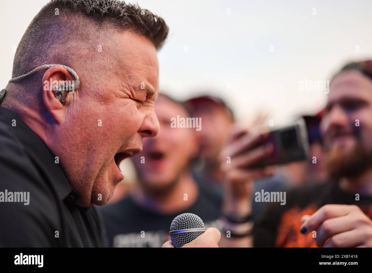 Nuremberg, Germany. 09th June, 2024. Singer Ken Casey performs with the ...