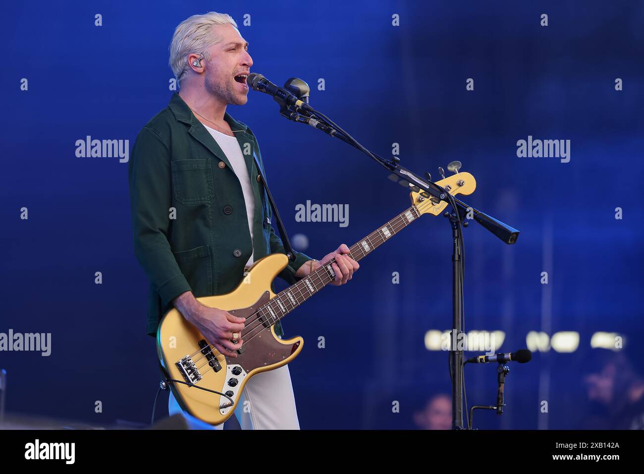 Queens of the stone age bassist hi-res stock photography and images - Alamy