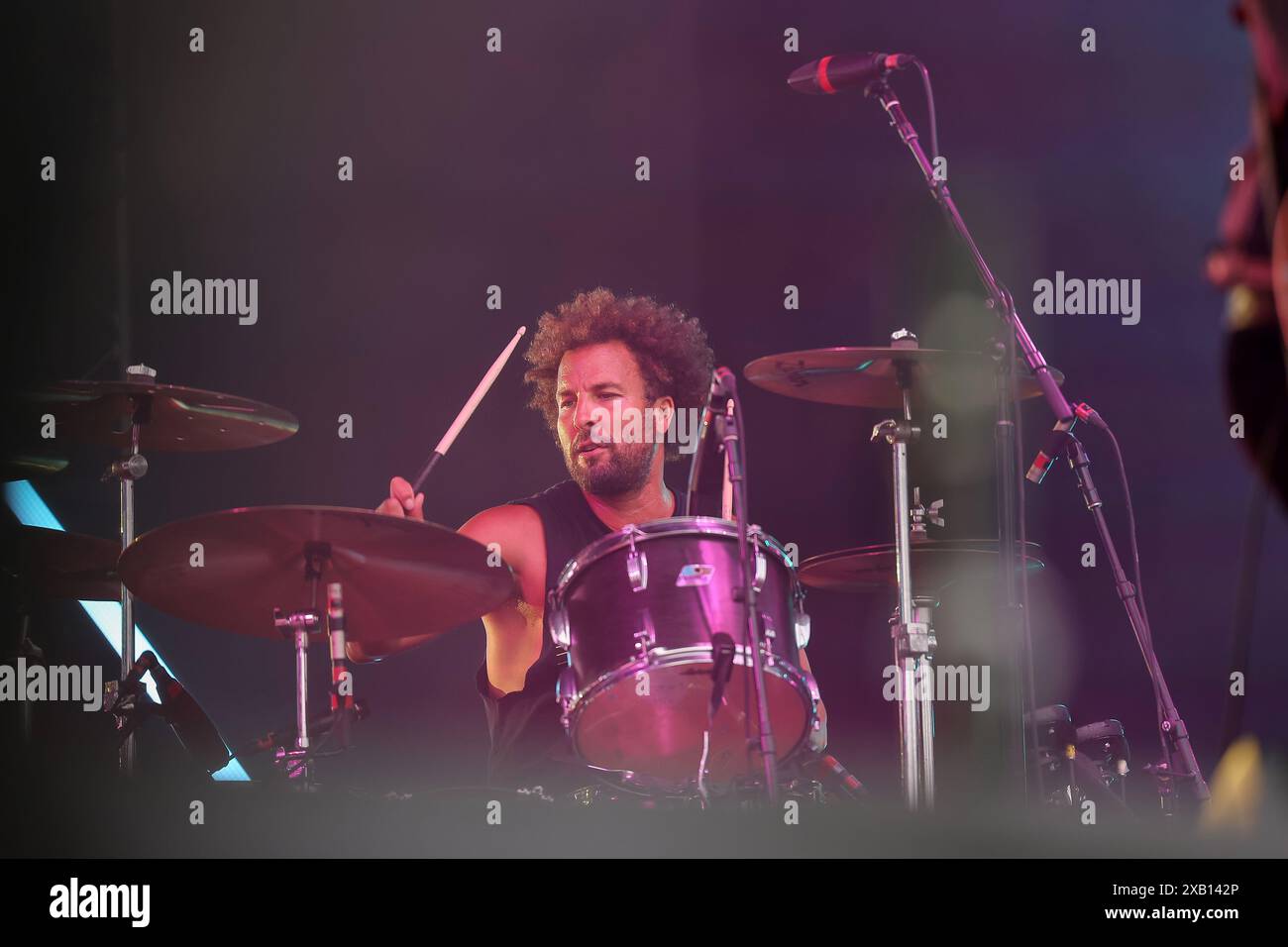 Queens of the stone age rock im park hi-res stock photography and ...