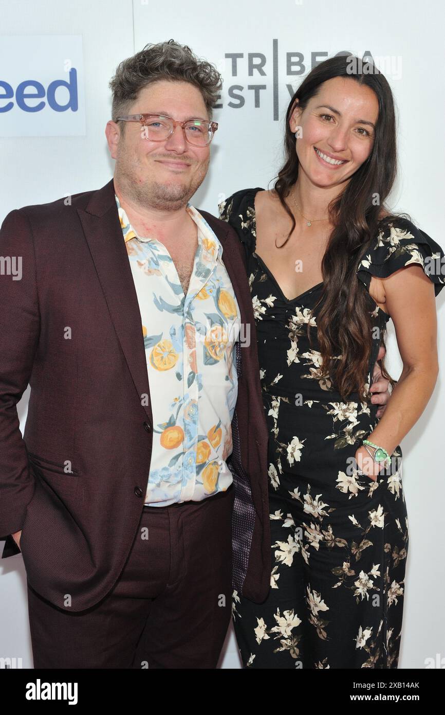 New York, USA. 09th June, 2024. L-R: Bernie Stern and Brittany Brenner ...