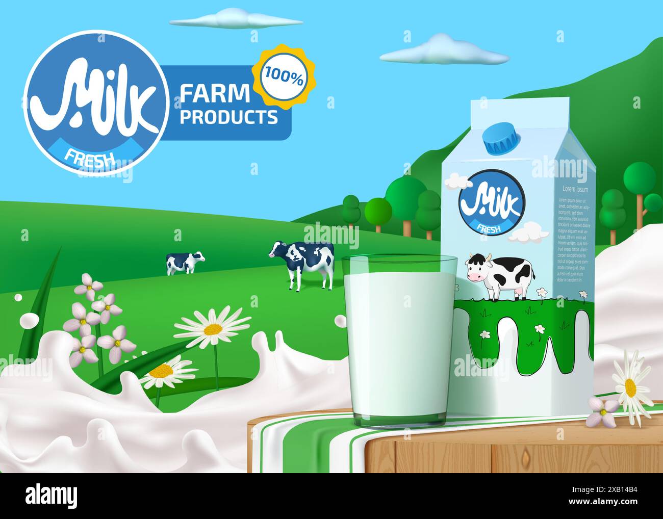 Realistic cow hi-res stock photography and images - Alamy