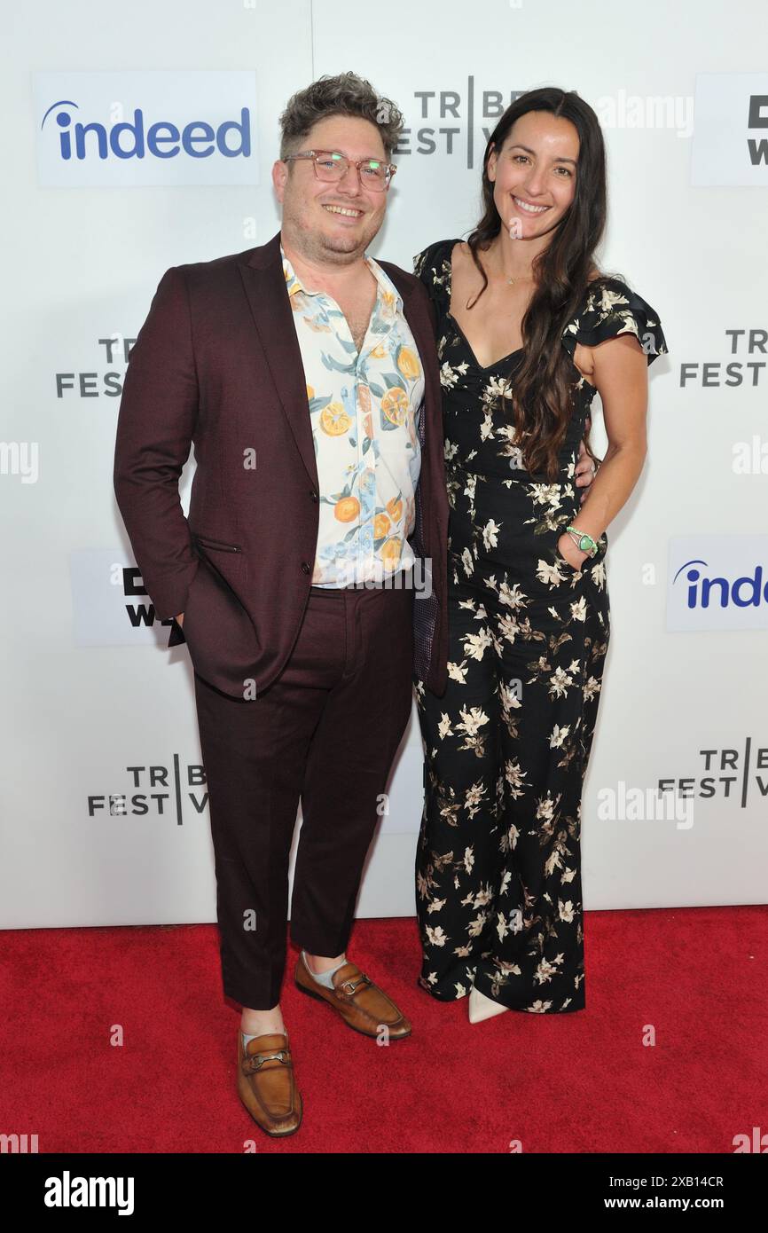 New York, USA. 09th June, 2024. L-R: Bernie Stern and Brittany Brenner ...