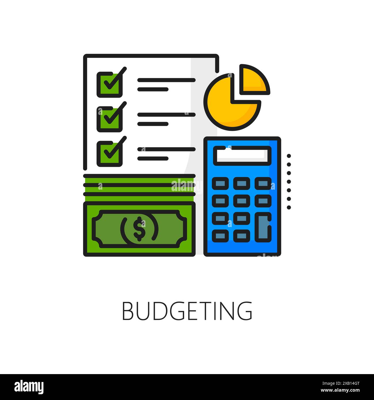 Basic expenses Stock Vector Images - Alamy