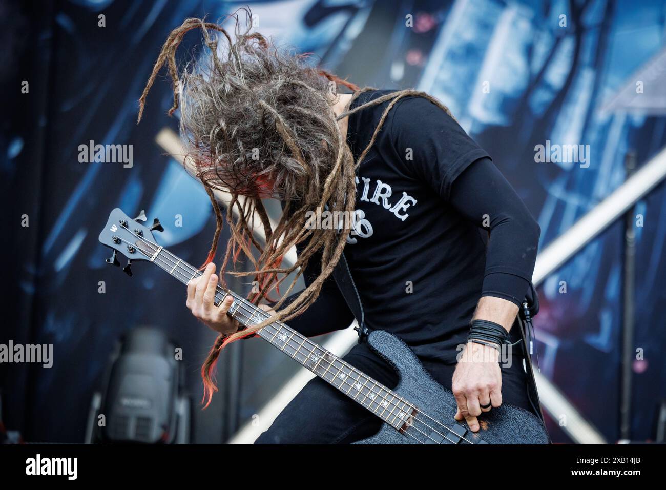 Nuremberg, Germany. 09th June, 2024. Kyle Sanders, bassist of the US ...