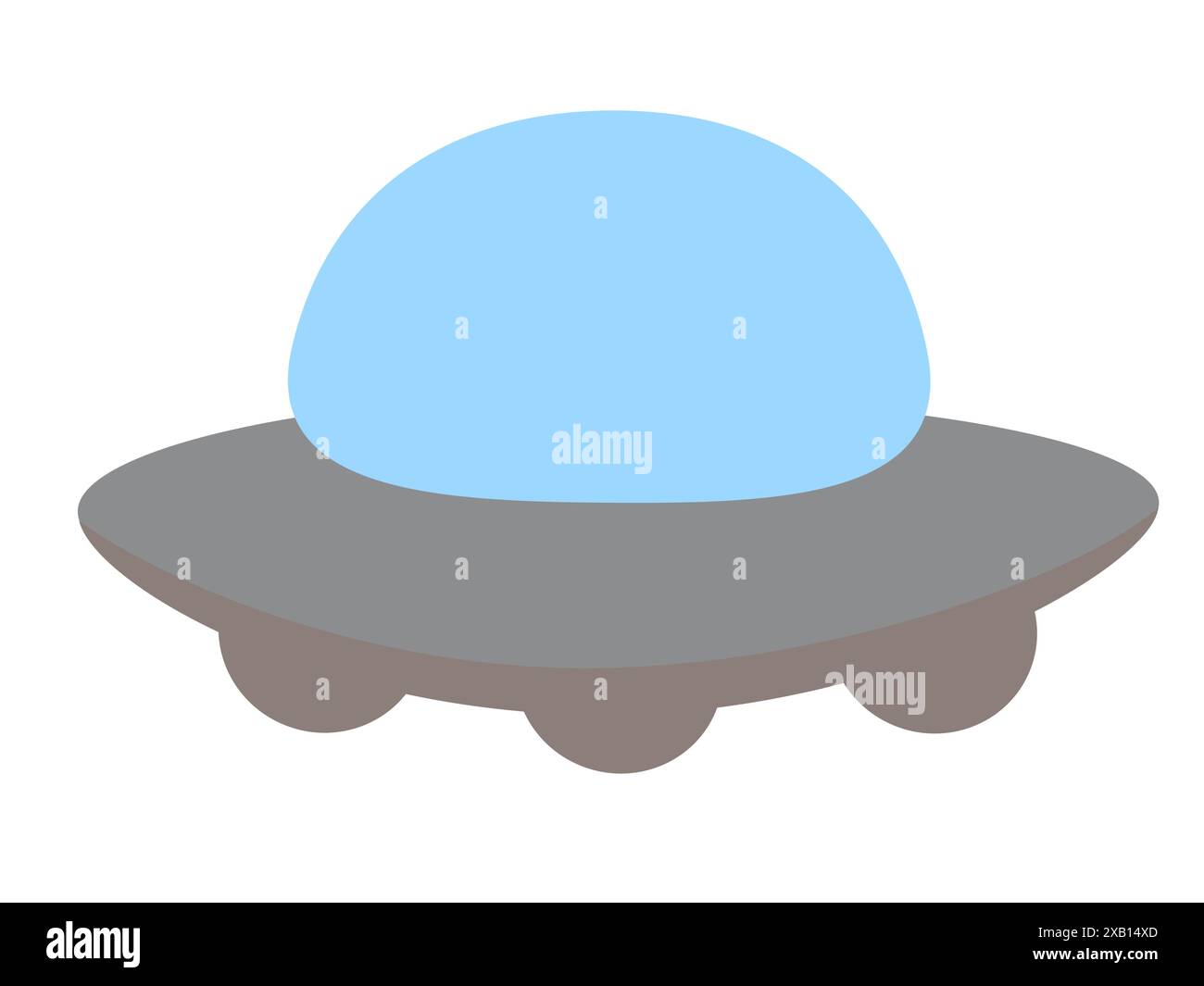 Alien spaceship, spacecrafts and UFO. Cosmic ship in form saucer for ...