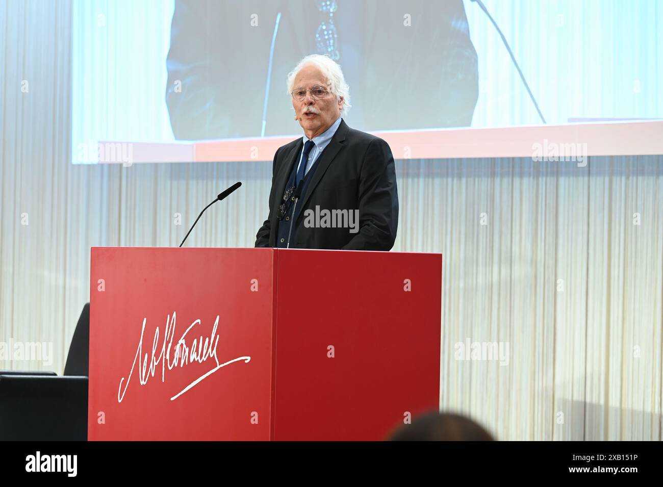 Cologne, Germany. 09th June, 2024. Journalist Thomas Roth speaks at the ...