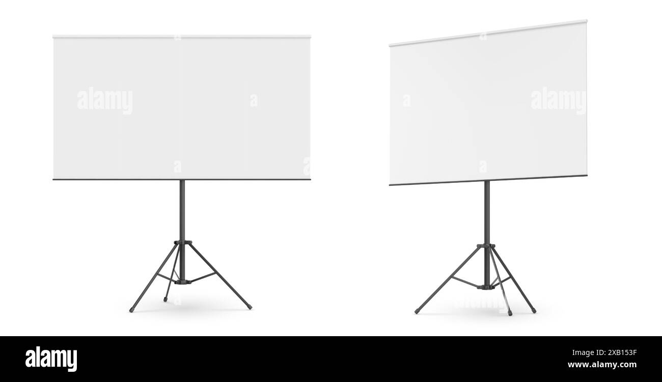 Blank projector screen flip chart hi-res stock photography and images ...