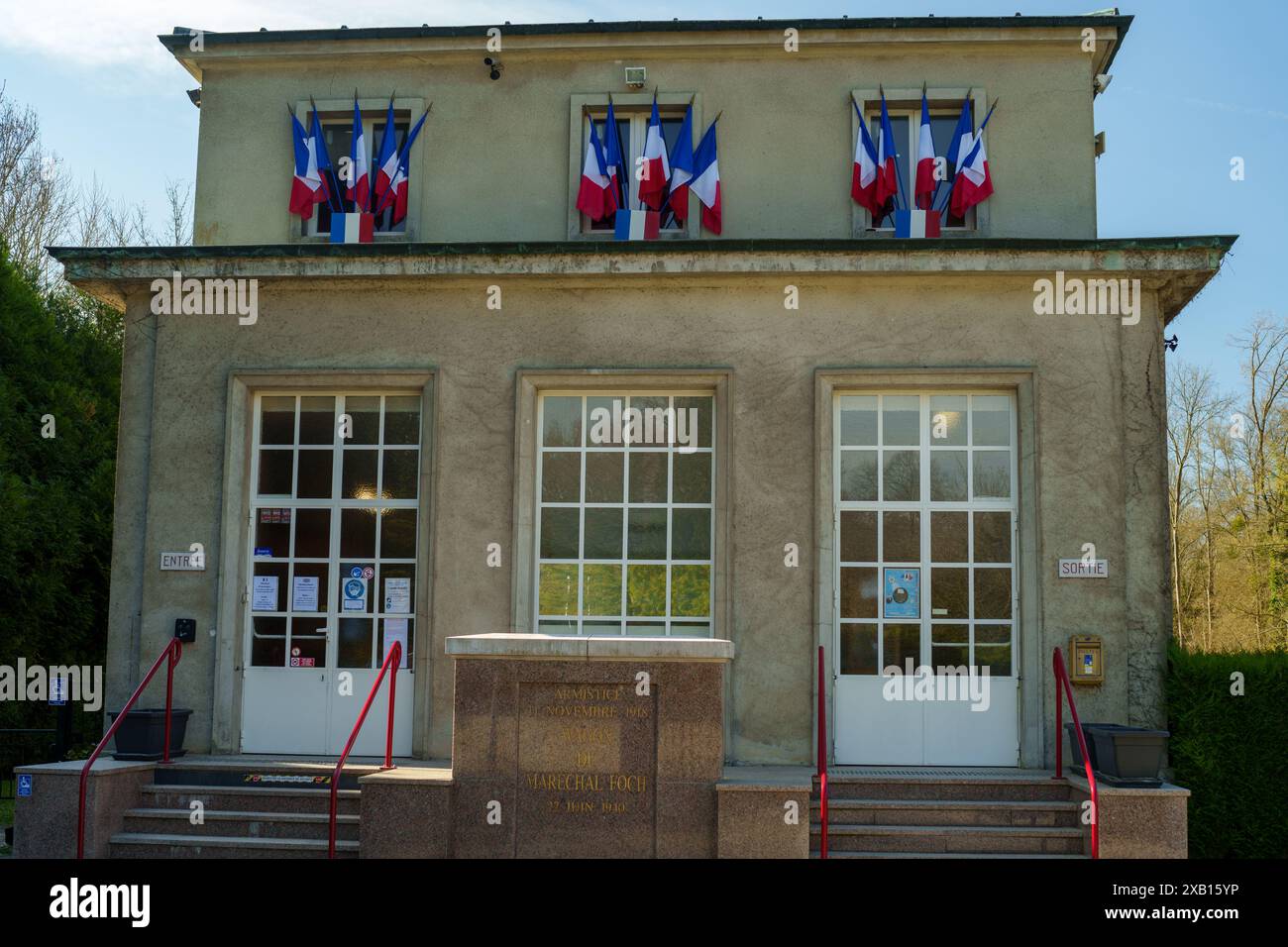 The armistice museum at Compiegne Stock Photo - Alamy